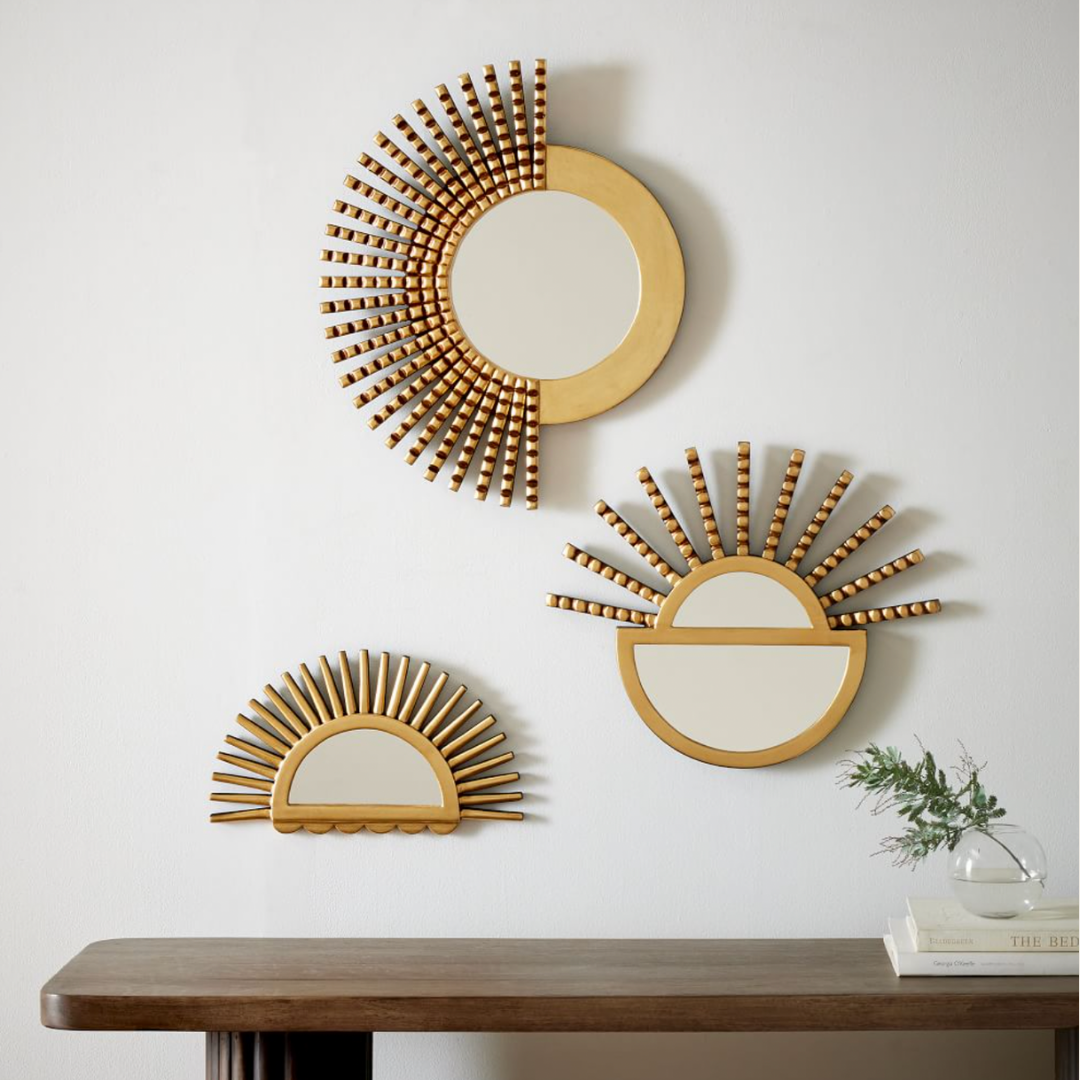 10 wall mirrors to style your walls for less than 250$